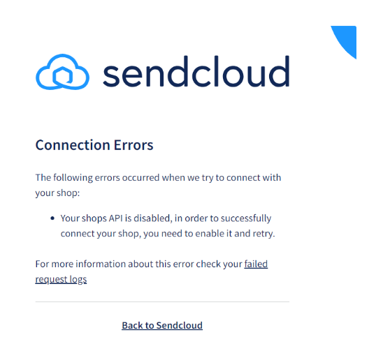 WooCommerce troubleshooter – Sendcloud Help Center